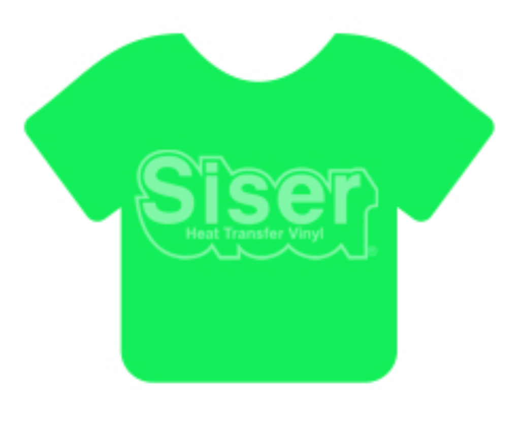 Siser EasyWeed Fluorescent Heat Transfer Vinyl 12" x 15" Sheets ...