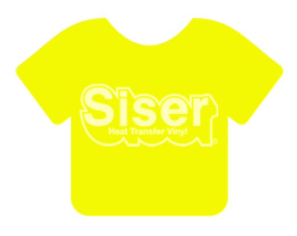 Siser EasyWeed Fluorescent Heat Transfer Vinyl 12" x 15" Sheets ...